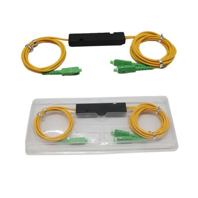 China SC APC 1m Triple Window ABS Box Fiber Optic FBT Coupler for sale