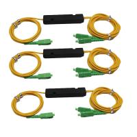 China SC APC ABS Box Fiber Optic FBT Coupler For CATV Systems for sale