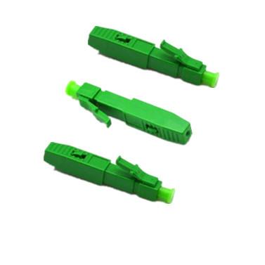 China Field Mountable APC 50N Single Mode Fiber Lc Connector for sale
