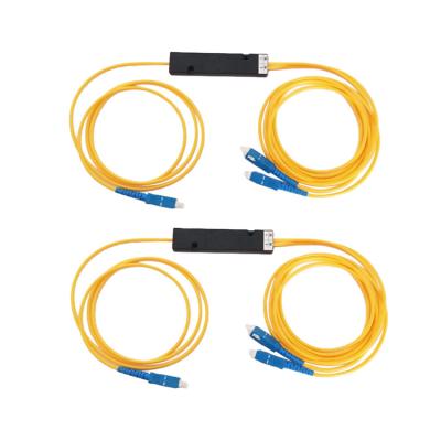 China LSZH G652D SC UPC Triple Window FBT Fiber Coupler for sale