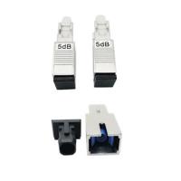 China Inline ISO14001 SC UPC 55dB Fiber Optic Attenuator for sale