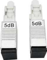 China Inline ISO14001 SC UPC 55dB Fiber Optic Attenuator for sale