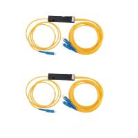 China Low Excess Loss SC UPC 2.0mm Dual Window Coupler for sale