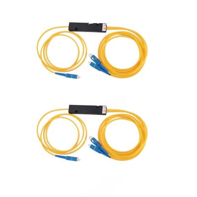 China Low Excess Loss SC UPC 2.0mm Dual Window Coupler for sale