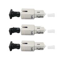 China Systems FTTX Metal Sc 1000 Times Fiber Optic Attenuator for sale
