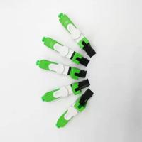 China FTTH SC APC Pre-Embedded Fiber Optic Fast Connector 50dB Return Loss for sale