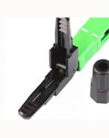 China SC APC Fiber Optic Fast Connector 3.0mm Drop Cable FTTH Pre-Embedded ≤0.3dB for sale