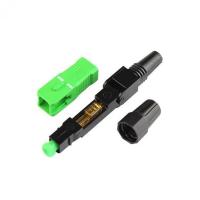 China Fiber Optic Fast Connector SC APC 2.0mm 3.0mm Low Insertion Loss 0.25dB for sale