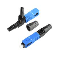 China SC UPC Simplex Single Mode FTTH Fiber Optic Fast Connector for LAN WAN Data for sale