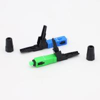 China SC UPC Simplex Single Mode FTTH Fiber Optic Fast Connector for LAN WAN Data for sale