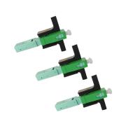 China FTTH SC APC Simplex 15s Fiber Optic Fast Connector for Drop Cable 0.9mm 2x3mm for sale