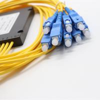 China LSZH/PVC 1*8 SC/UPC ABS Box ABS Model PLC Splitter for sale