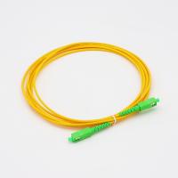 China SM MM 3.0mm PVC G652D With Sc/Apc Connector Fiber Optic Patch Cord for sale