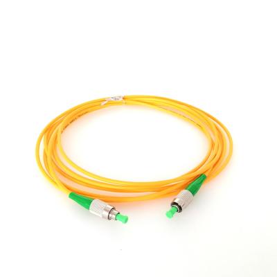 China Simplex PVC G657a1 Fc Apc Patch Cord For Room Link for sale