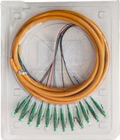 China High Return Loss 12 Cores SM SX LSZH Pigtail Lc Duplex for sale