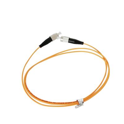 China SM MM 3.0mm PVC G652D Fiber Optic Patch Cord with FC UPC Connector 1310nm 1550nm for sale