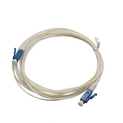 China 55dB Back Reflection Loss PVC Lc To Lc Fiber Jumper for sale