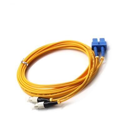 China Sc Upc To Fc Upc 3.0mm Duplex Fiber Optic Patch Cord for sale