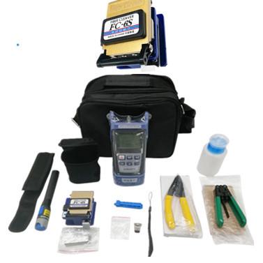 China FTTH Tool Kit with Optical Power Meter and Visual Fault Locator 7-in-1 for sale