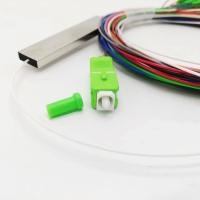 China 1x16 SC APC Fiber Optic Steel Tube PLC Splitter 1260-1650nm Low Insertion Loss for sale