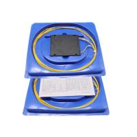 China ABS Box Yellow 55dB 1490nm Fiber Optic FBT Coupler for sale