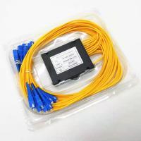 China 1X8 Single Mode SC/UPC ABS Box G657A1 Fiber Optical PLC Splitter for sale
