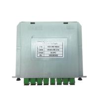 China Cassette Type 1x32 Sc/Apc Passive Fiber Optic Splitter Types for sale