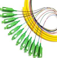 China Low Insertion Loss SM SX SC APC 3m Pigtail Fiber Cable for sale