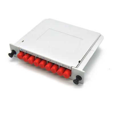 China Inseration Card Fc Upc 0.9mm Passive Optical Splitter for sale