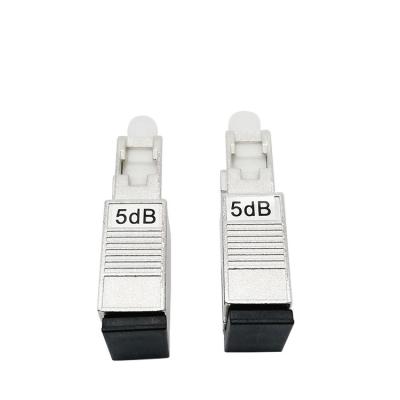 China Singlemode LC SC FC ST 1000mW Fiber Optic Attenuator for sale