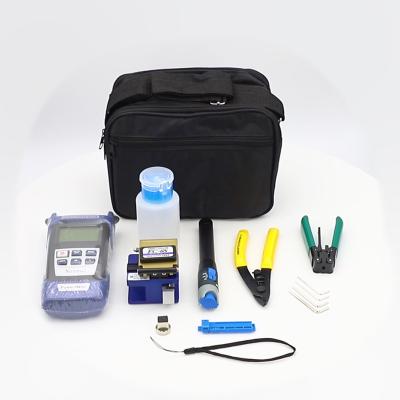 China 1.15kg FTTH Fiber Optic Tool Kit with Power Meter and Visual Fault Locator for sale