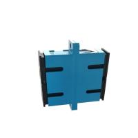 China SC UPC Singlemode Duplex Blue Fiber Optic Adapter Low Insertion Loss 0.2dB for sale