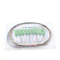 China SC APC G657A1 16 Way Steel Tube PLC Splitter 1260-1650nm Low Insertion Loss for sale