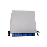 China 1x8 LGX Box Type Sc/Upc Fiber Optic PLC Splitter for sale