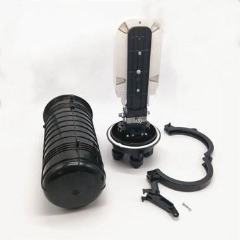 China FTTH Outlets 4 Port Joint Closure Fiber Optic , Underground Fiber Splice Enclosure for sale