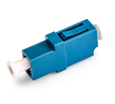China LC UPC Simplex Singlemode 0.3dB Fiber Optic Adapter Low Insertion Loss for sale