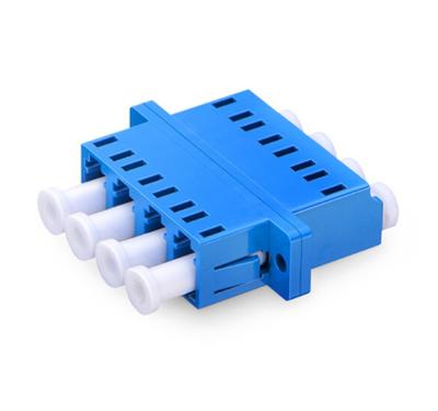 China LC UPC Multicore Singlemode 0.3dB Fiber Optic Adapter Low Insertion Loss for sale