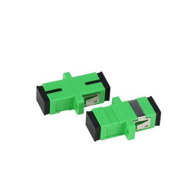 China SC Simplex Fiber Optic Adapter 0.3dB Low Insertion Loss Single Mode for sale