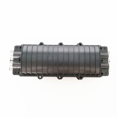 China Horizontal Underground Fiber Splice Enclosure 2 in 2 Out 24-288 Core FTTH for sale