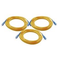 China Sc/Upc To Sc/Upc Single Mode SX 3.0mm Fiber Optic Patch Cord for sale