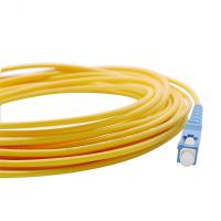 China Sc/Upc To Sc/Upc Single Mode SX 3.0mm Fiber Optic Patch Cord for sale