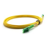 China Singmode Duplex 2.0mm LC/APC To LC/APC Fiber Optic Patch Cord for sale