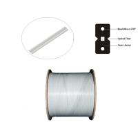 China Messager 1.0mm FTTH Drop Fiber Optic Cable , Fiber Optic Drop Cable For Internet for sale