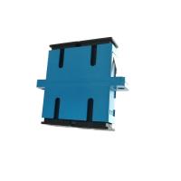 China SC UPC Single Mode Duplex Fiber Optic Adapter Low Insertion Loss 0.2dB for sale