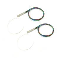 China Without Connector 0.9mm 1×4 Mini Type Fiber Optic PLC Splitter for sale
