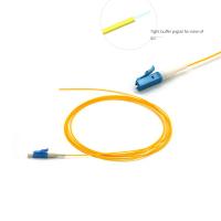 China LC UPC G652D 1.5M Tight Tube Fiber Pigtail Patch Cord Singlemode 9/125um for sale