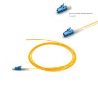 China LC UPC G652D 1.5M Tight Tube Fiber Pigtail Patch Cord Singlemode 9/125um for sale