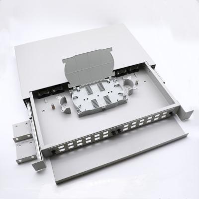 China 24 Cores Indoor Fiber Optic Terminal Box Optical Termination Box for sale