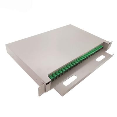 China 24 Cores SC/APC Connector Optical Terminal Box Fiber Patch Box for sale
