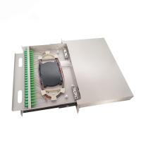 China 24 Cores Drawer Type Fiber Optic Ftth Distribution Terminal Box for sale